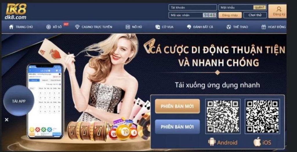 Cách tải app DK8 trong một nốt nhạc theo hướng dẫn!